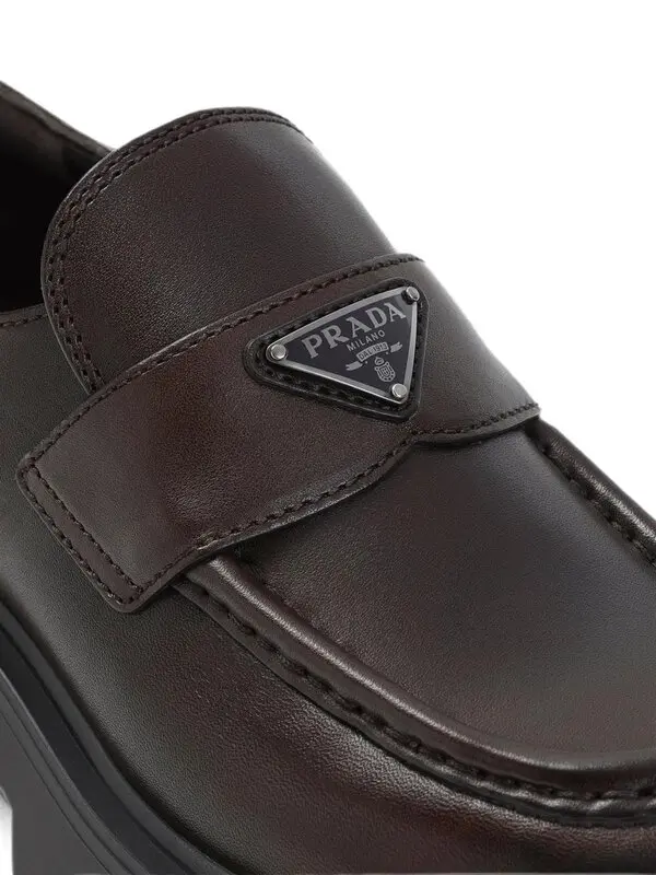 Prada Leather Loafers