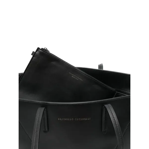 Brunello Cucinelli Tote Bags - Black