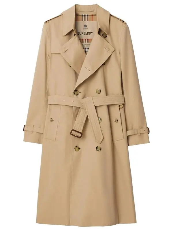 Burberry Long Kensington Heritage Trench Coat - Multicolor