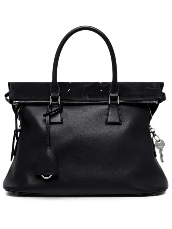 MAISON MARGIELA 5ac Soft Medium Shoulder Bag - Gray