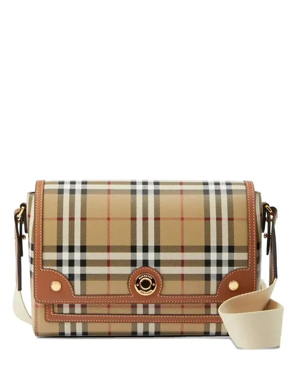 Burberry Checked Crossbody Bag - Multicolor