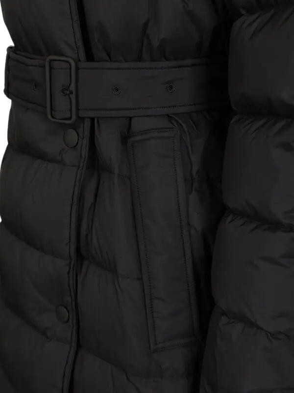 Burberry Belted Quilted Long Coat