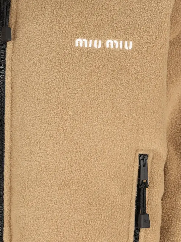 Miu Miu Fleece Down Jacket