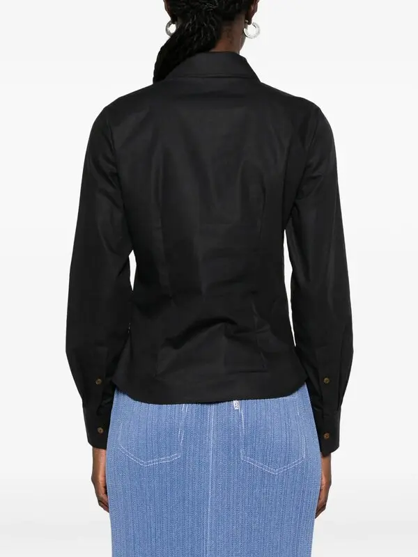 VIVIENNE WESTWOOD Cotton Shirt - Black