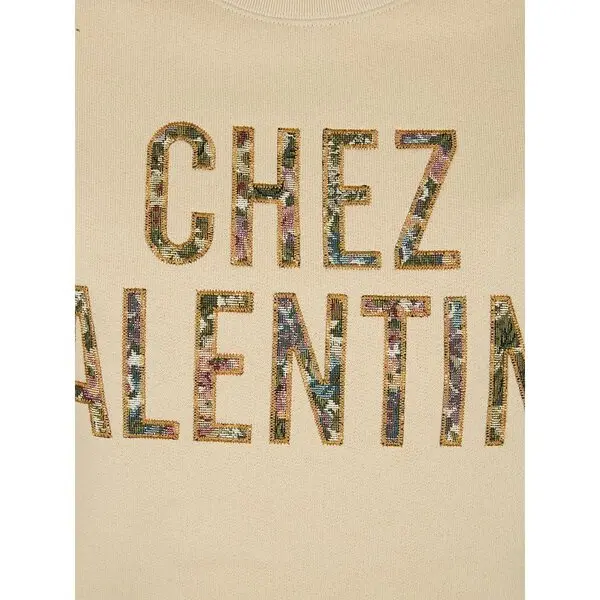 Valentino Garavani Neutrals Tops Sweatshirts