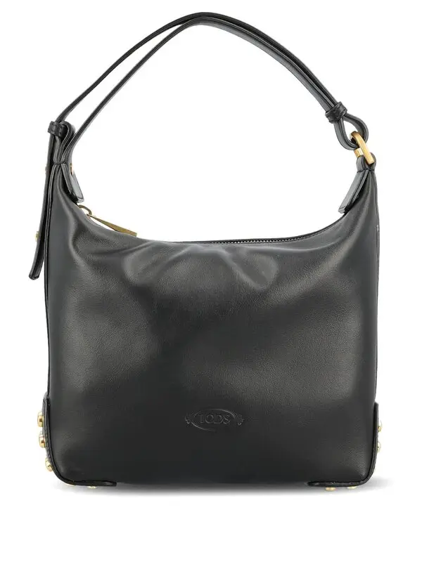 TOD'S Mini Bag Metal Dots In Pelle - Black