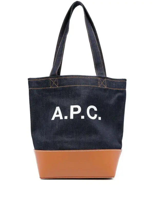 A.p.c. Axel Tote - Brown