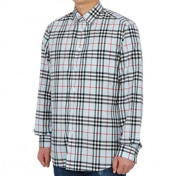 Burberry Checked Cotton Shirt