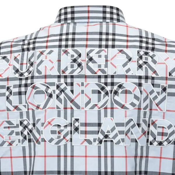 Burberry Checked Cotton Shirt