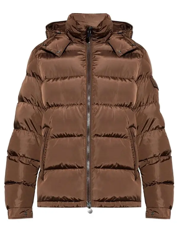 Moncler Maya Matte Short Down Jacket - Brown