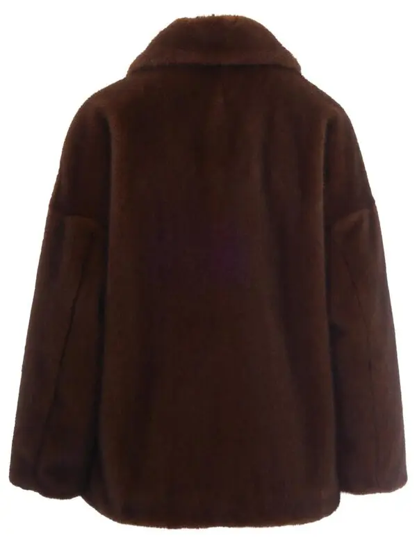 Herno Faux-fur Patch-pocket Short Coat