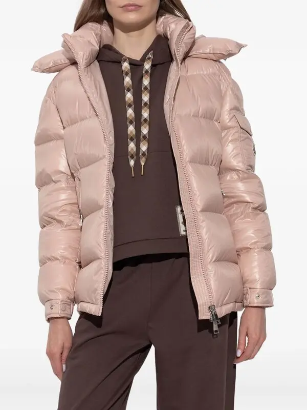 Moncler Maire Hooded Short Down Jacket - Multicolor