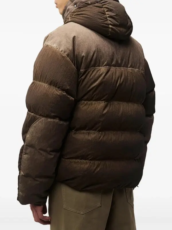C.P. COMPANY Goggle-detail Quilted Medium Jacket