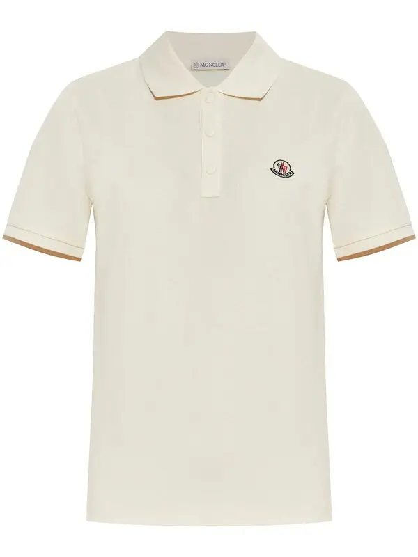 Moncler Piqué Polo Shirt - Multicolor