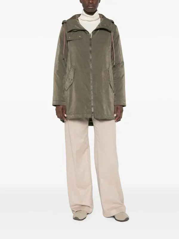 Herno Hooded Ripstop Parka
