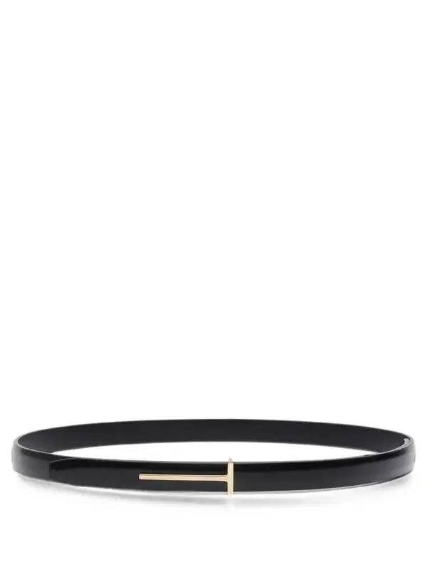 TOM FORD Classic Leather Belt - Black
