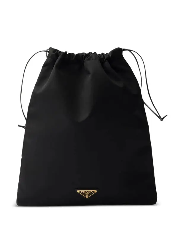 Prada Pouch Wish In Re-nylon - Black
