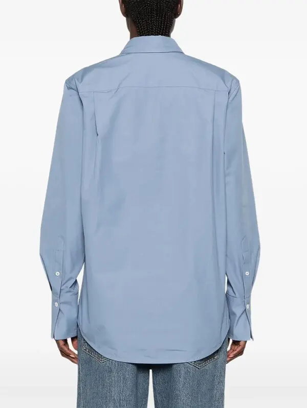 Victoria Beckham Perry Oxford Shirt - Blue