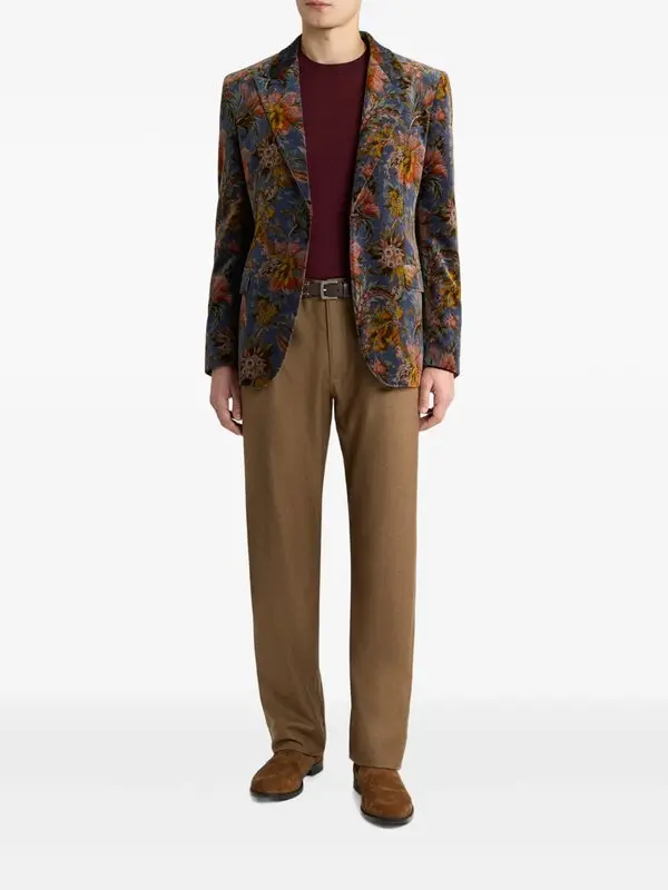 Etro Fuji Knitted C-neck
