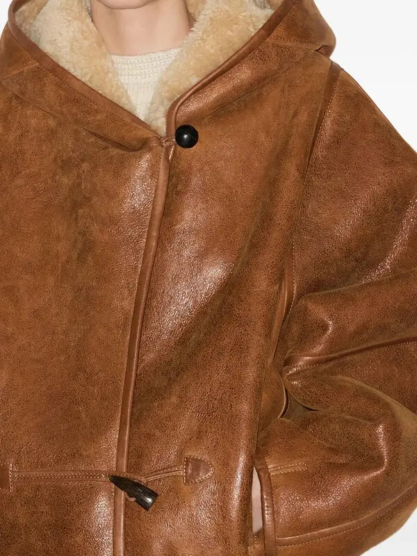 Isabel Marant Étoile Amiel Short Shearling Coat