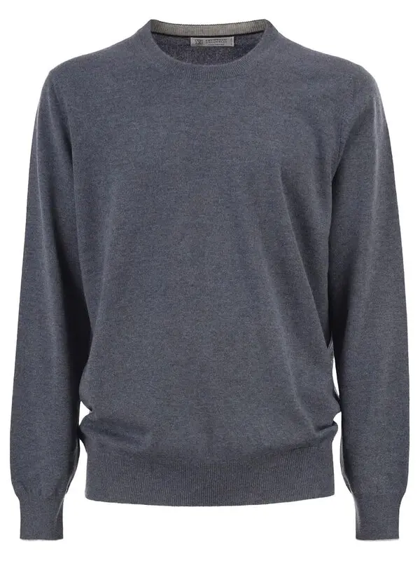 Brunello Cucinelli Cashmere Crew Neck Sweater