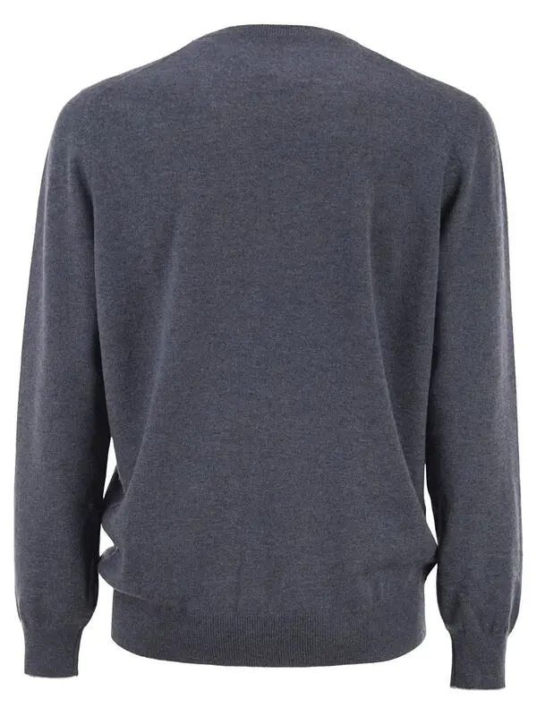 Brunello Cucinelli Cashmere Crew Neck Sweater