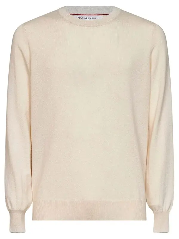 Brunello Cucinelli Cashmere Crew Neck Sweater