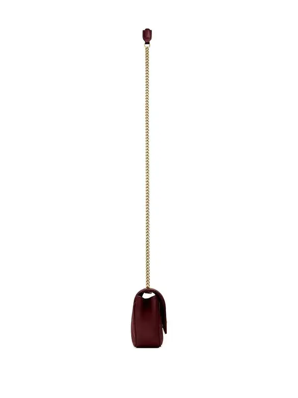 Saint Laurent Loulou Mini Lambskin Bag - Red