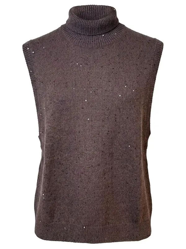 Brunello Cucinelli Maglia Ss Turtleneck