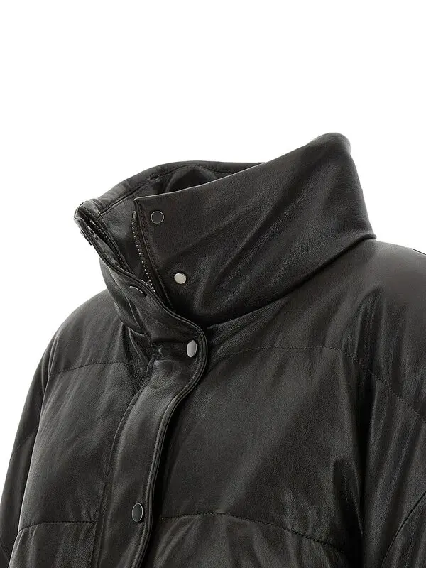 Brunello Cucinelli Padded Leather Jacket