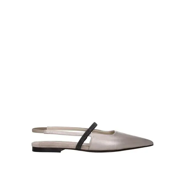 Brunello Cucinelli Slingback Flats