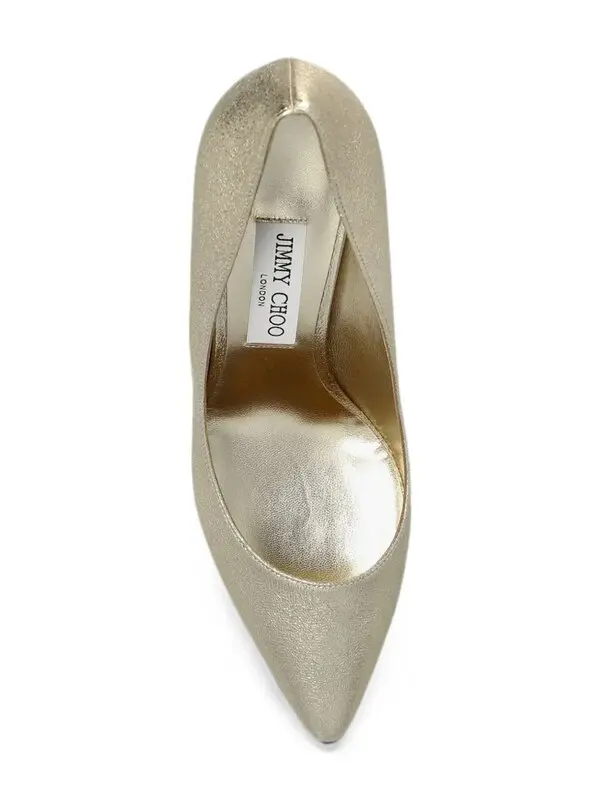 JIMMY CHOO Romy 85 Glitter Fabric Pumps