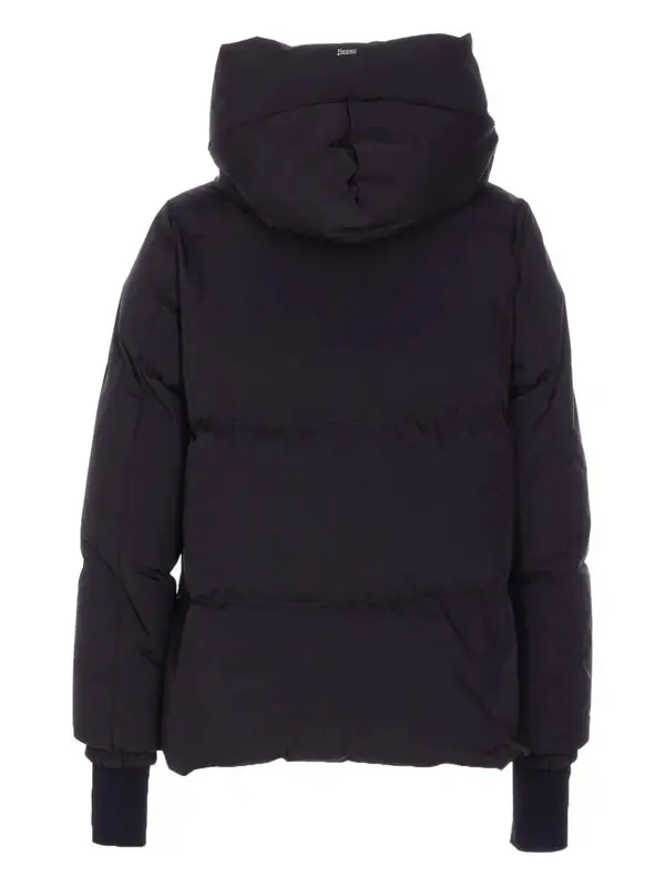Herno 2layers Hooded Short Down Jacket