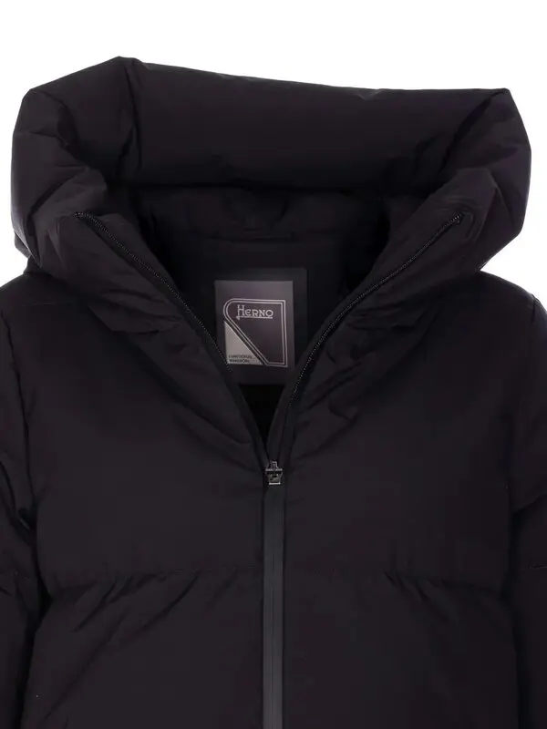 Herno 2layers Hooded Short Down Jacket