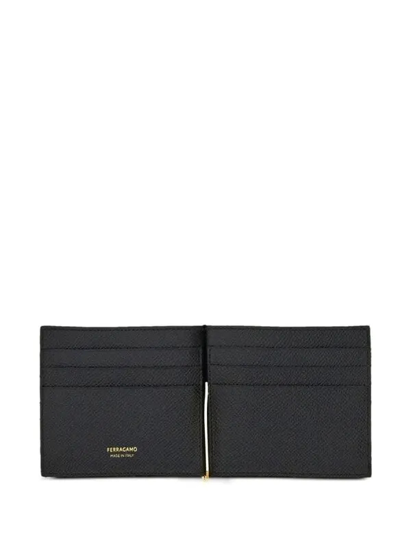FERRAGAMO Portafoglio Bi-fold Micro Gancio