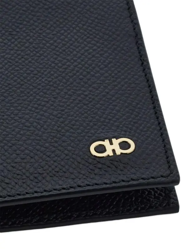 FERRAGAMO Portafoglio Bi-fold Micro Gancio