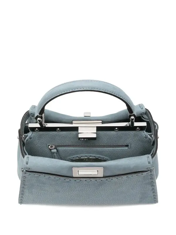 Fendi Peekaboo Iseeu Mini Suede Bag