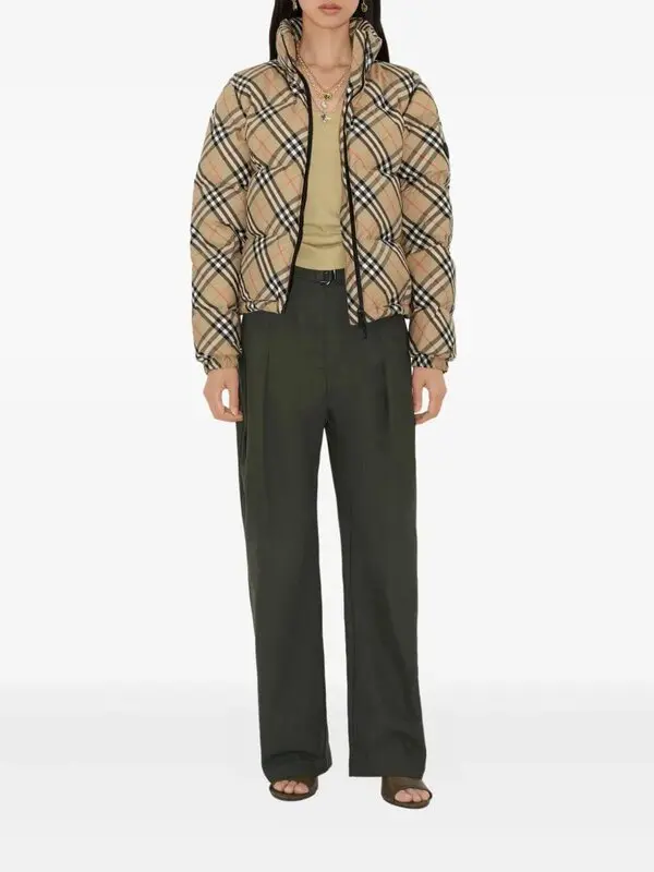 Burberry Check Ambleside Puffer Jacket - Multicolor