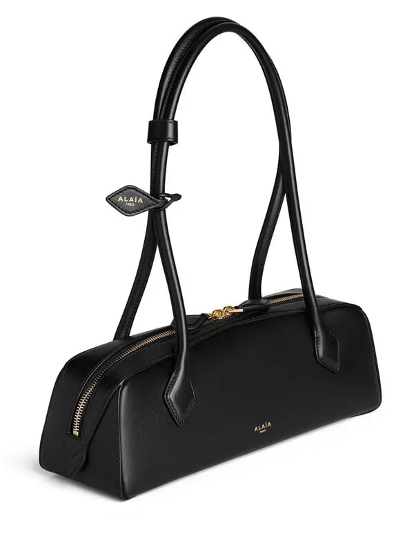 Alaïa Le Teckel Medium Calfskin Bag - Black