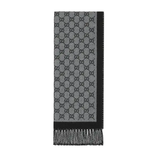 Gucci Grey Scarves - Gray