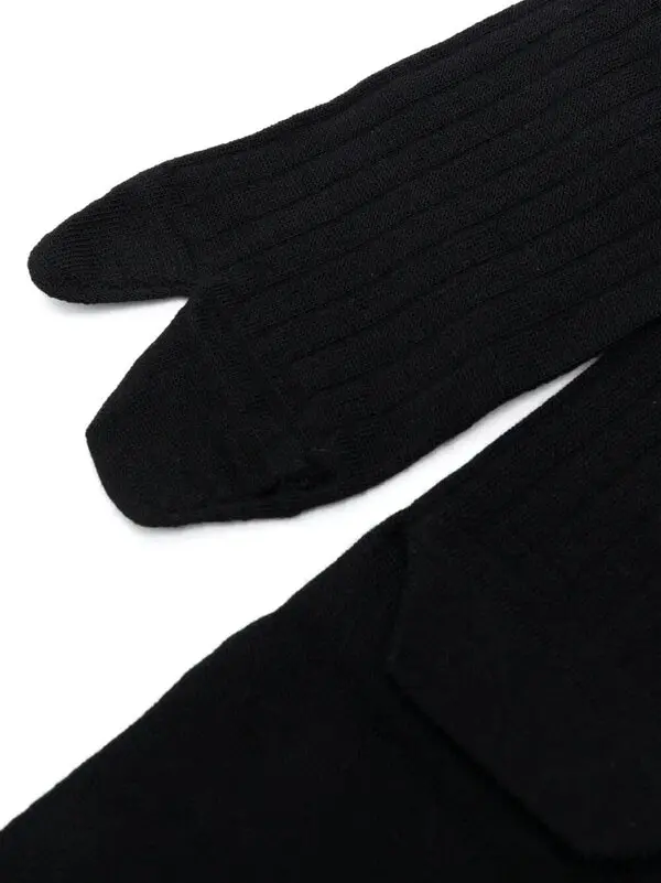 MAISON MARGIELA Jersey-wool Tabi Crew-length Socks