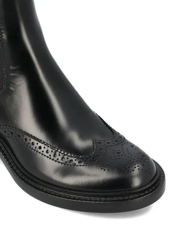 Saint Laurent Vincent Smooth Leather Chelsea Boots