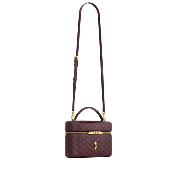 Saint Laurent Gaby Large Vanity Bag - Red