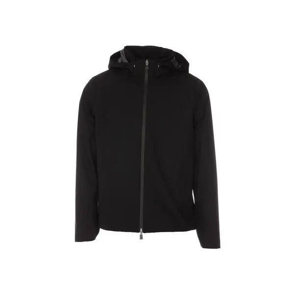 Herno Casual Hooded Jacket - Black