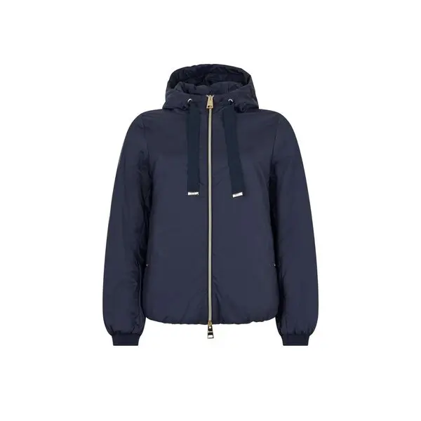 Herno Hooded Padded Jacket - Blue
