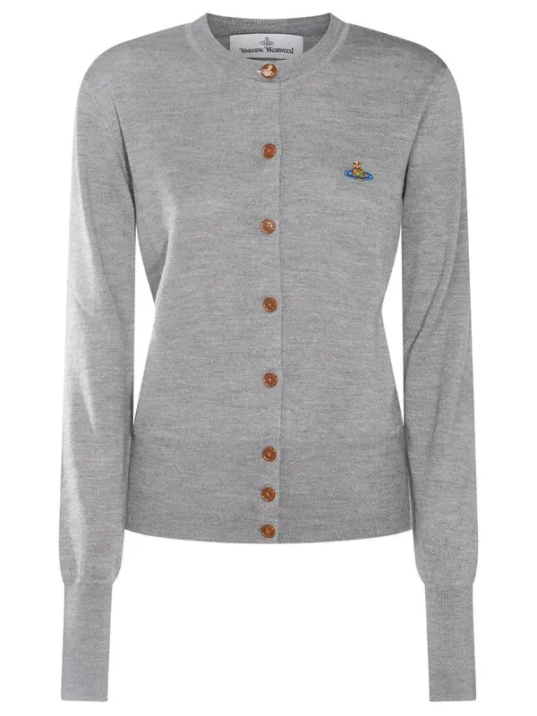 VIVIENNE WESTWOOD Cardigan - Gray