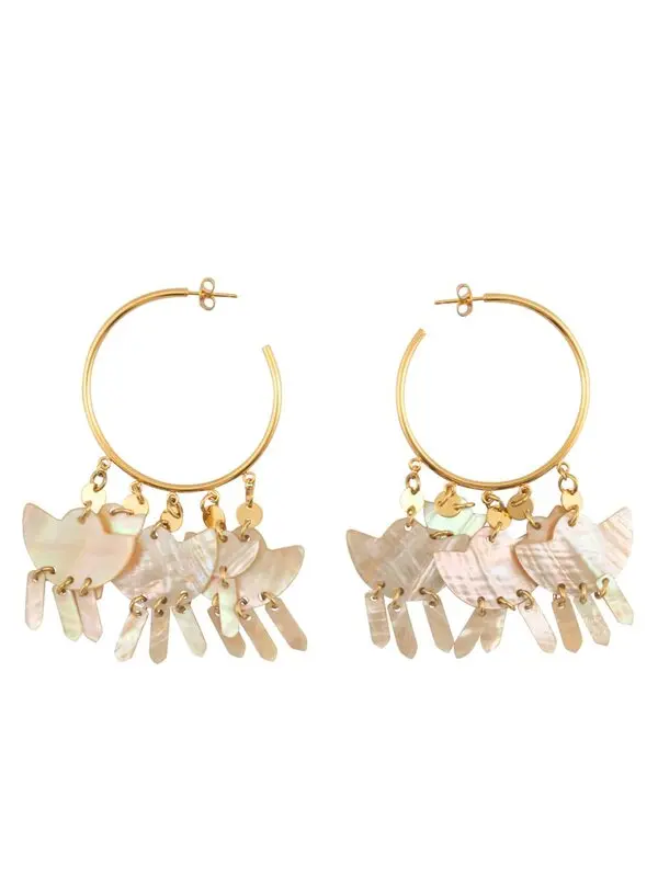 Isabel Marant Étoile Seashell Large Hoops
