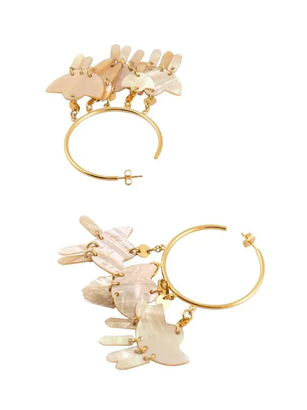 Isabel Marant Étoile Seashell Large Hoops