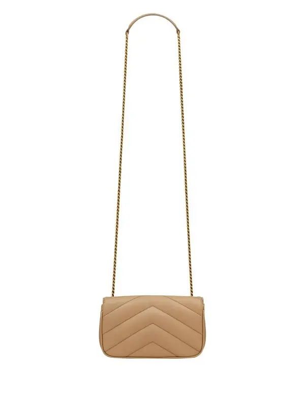 Saint Laurent Loulou Mini Bag - Brown