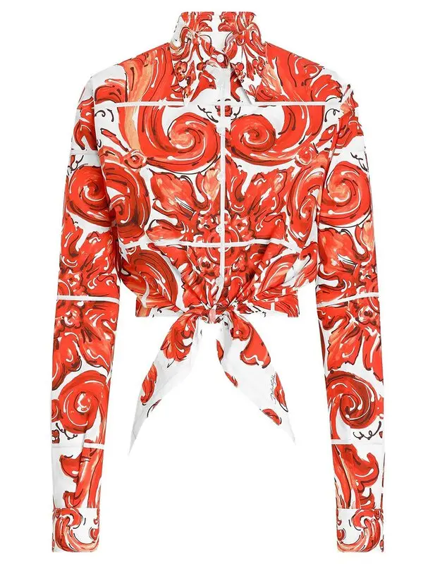 Dolce & Gabbana Poplin Shirt - Multicolor